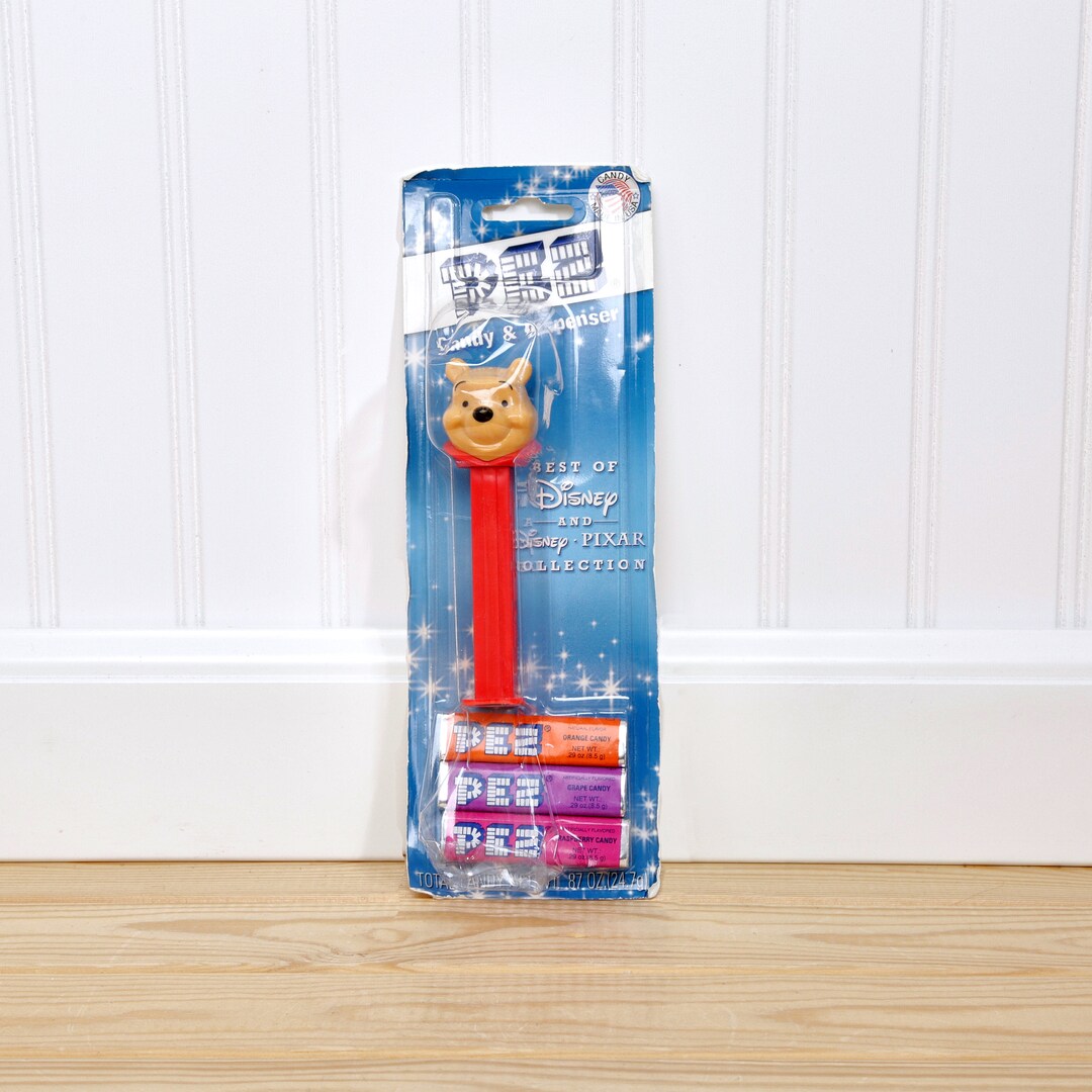 Winnie the Pooh Best of Pixar and Disney Pez Dispenser in a Blister ...