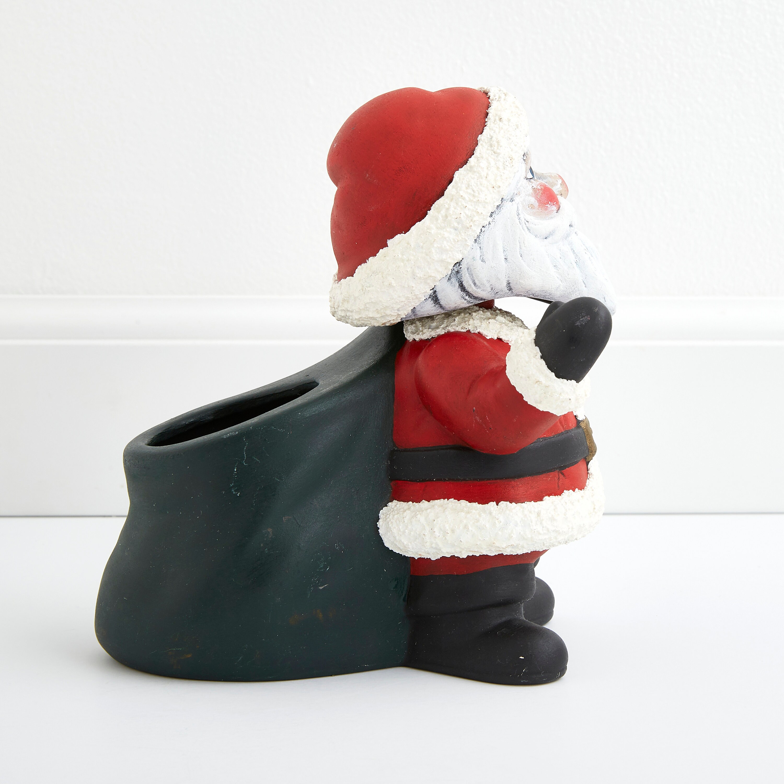 Vintage Bobble Head Santa Planter Ceramic Santa Planter Vintage Santa ...