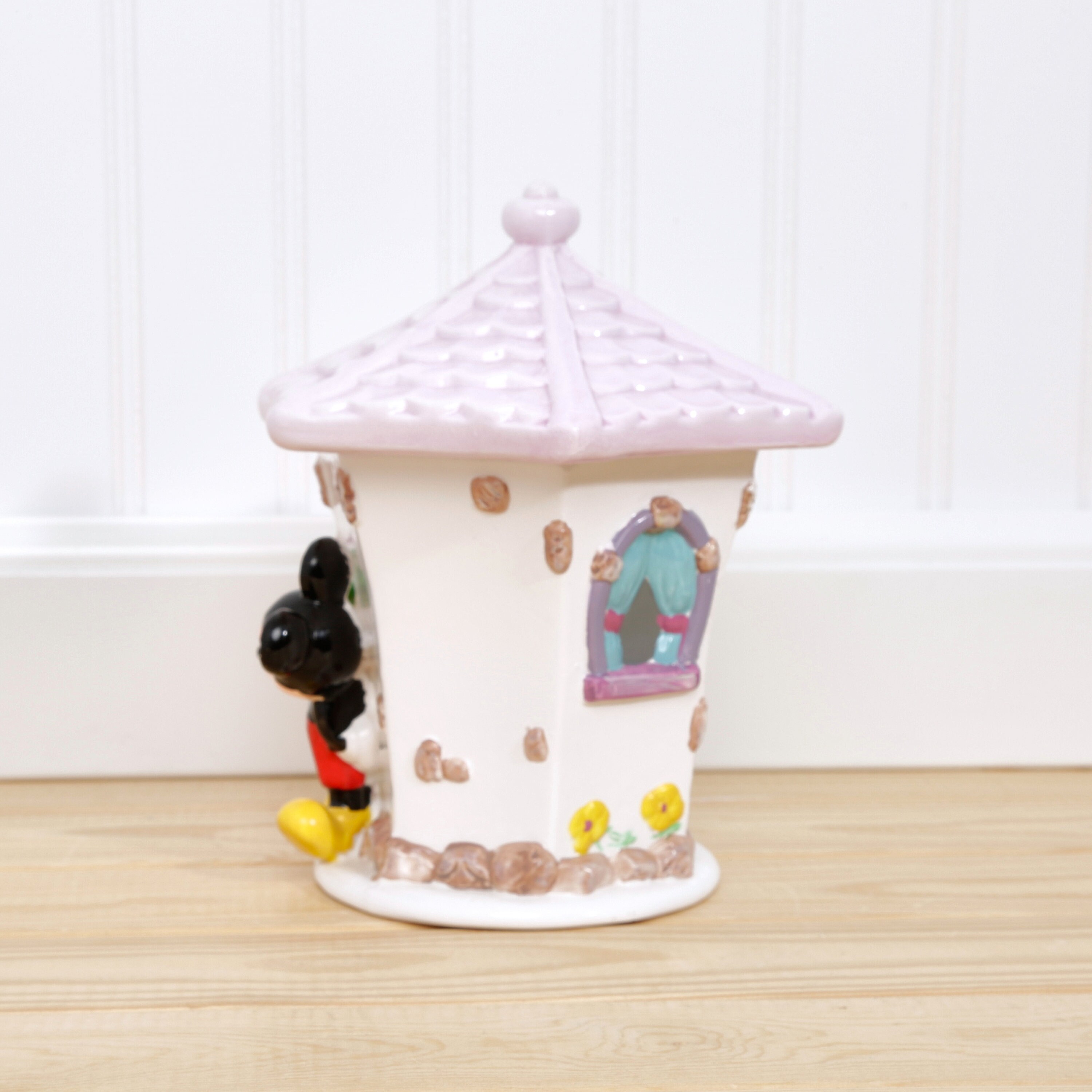 Disney Teleflora Flowers From Mickey Minnie Mouse Ceramic Vase Planter ...