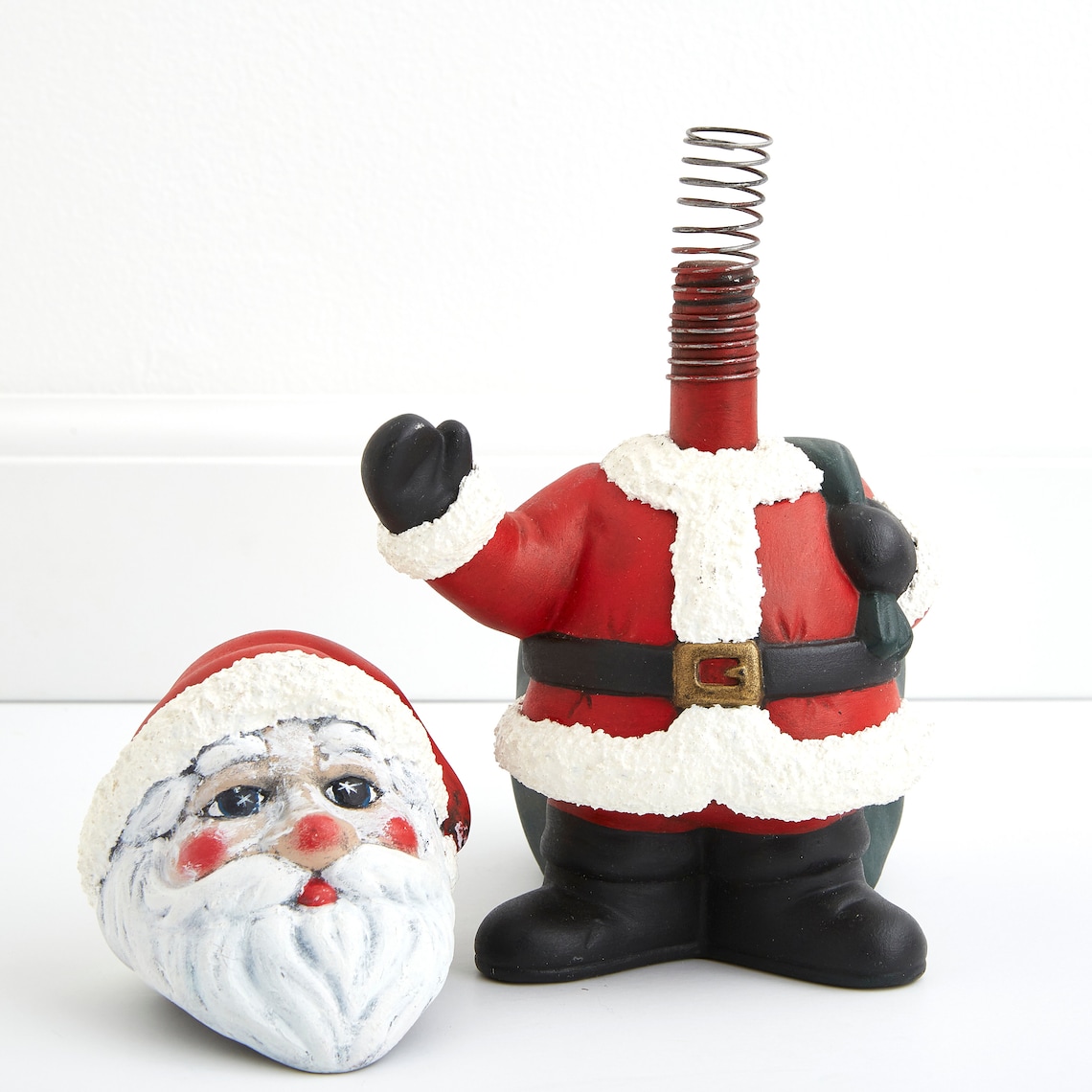 Vintage Bobble Head Santa Planter Ceramic Santa Planter Vintage Santa ...