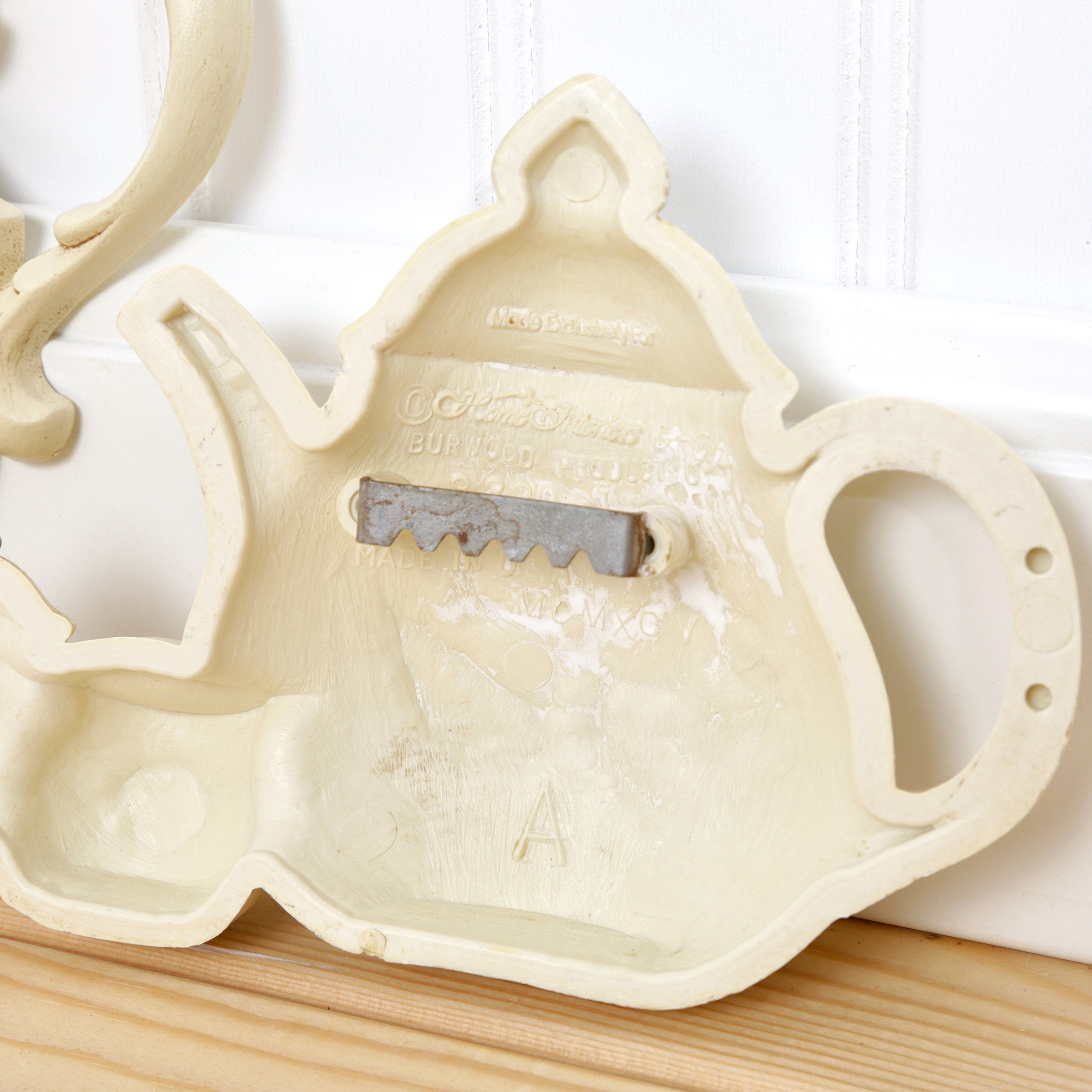 Vintage Kitchen Wall Decor Pitcher Wall Pocket and Teapot - Etsy