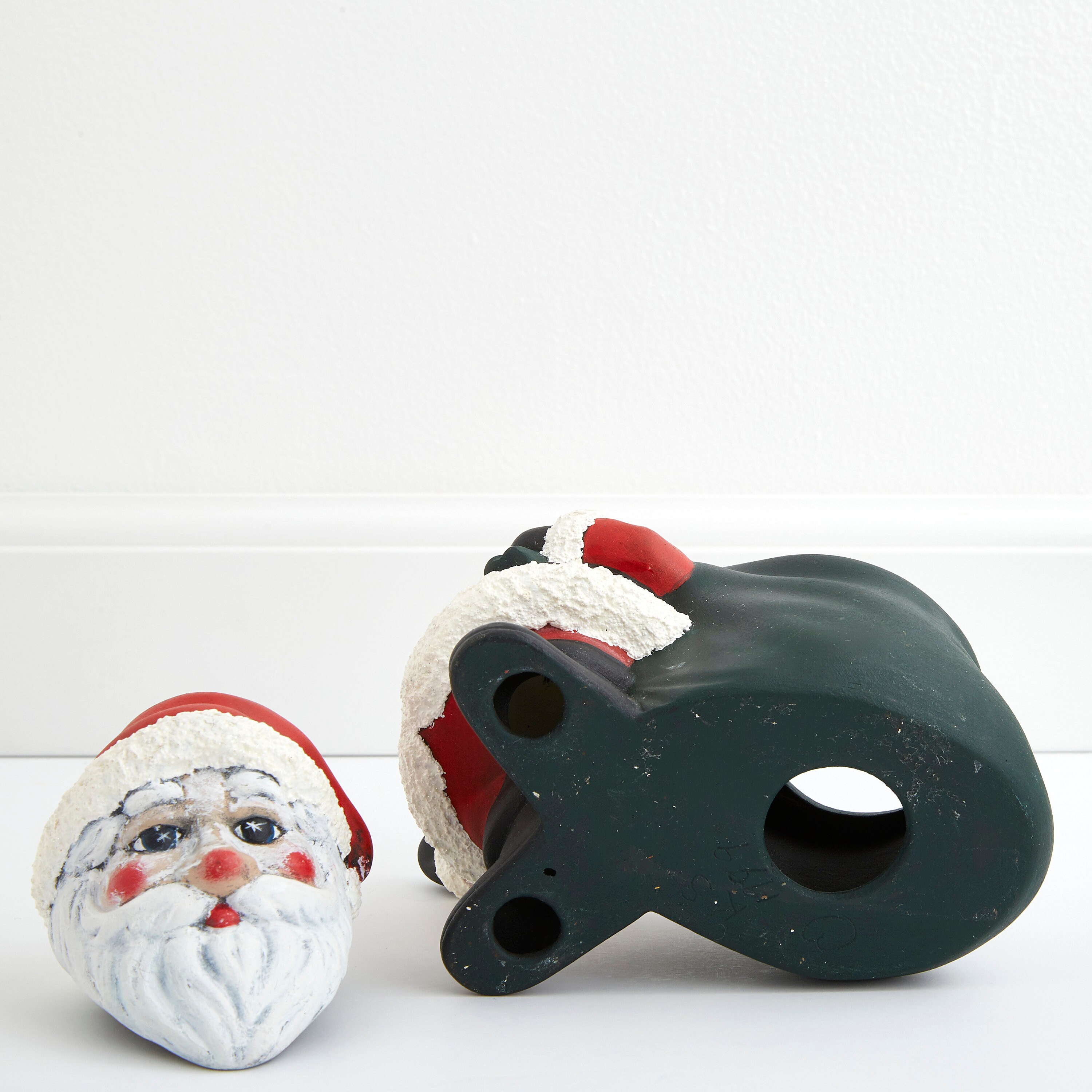 Vintage Bobble Head Santa Planter Ceramic Santa Planter Vintage Santa ...