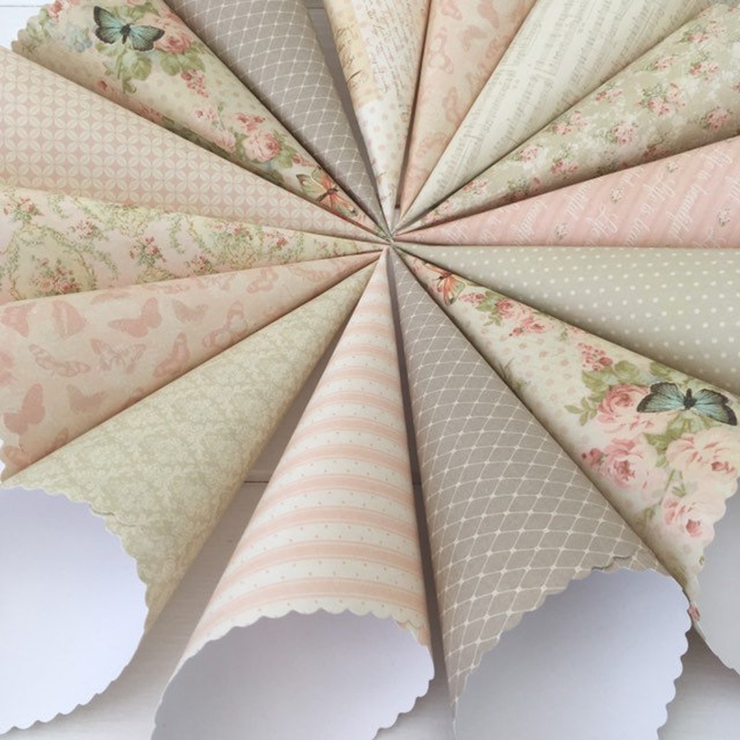 Vintage Style Confetti Cones Wedding Cones Paper Cones - Etsy UK