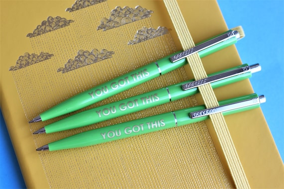 You Got This Green Pen Motivational Pen Good Luck Gift New | Etsy