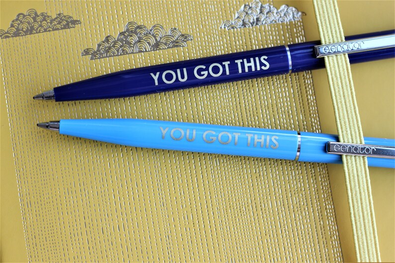 You Got This Blue Pen, Motivational Pen, Gift for Her, Gift for Boss ...