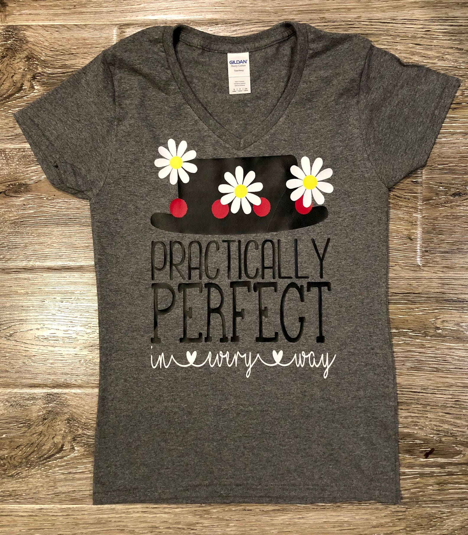 PRACTICALLY PERFECT in Every Way Shirt Mary Poppins Shirt - Etsy