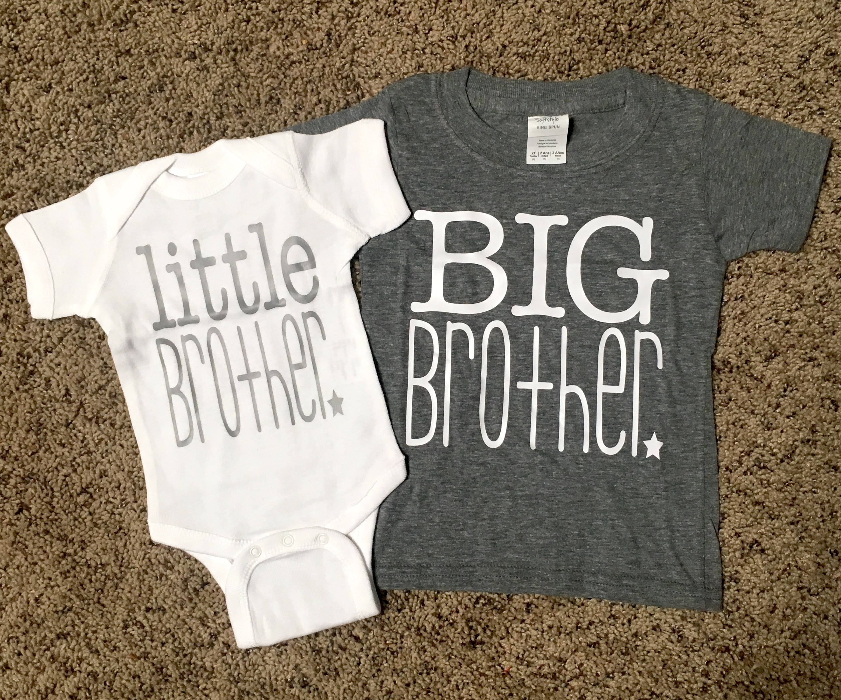 SIBLING SHIRTS, Big Brother Shirt, Little Brother Shirt, Baby ...