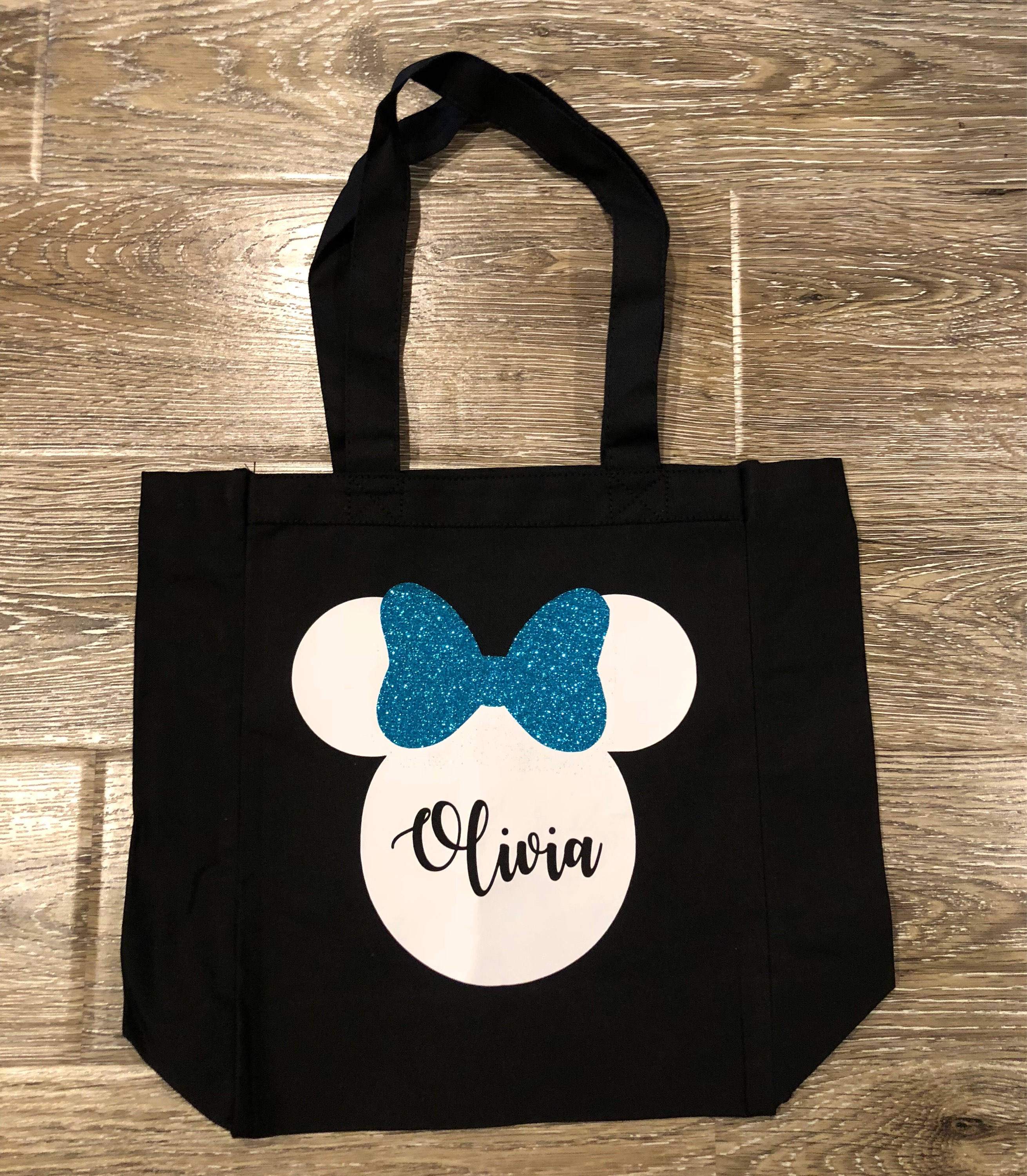 DISNEY TOTE Minnie Mouse Tote Minnie Mouse Bag Minnie Tote | Etsy