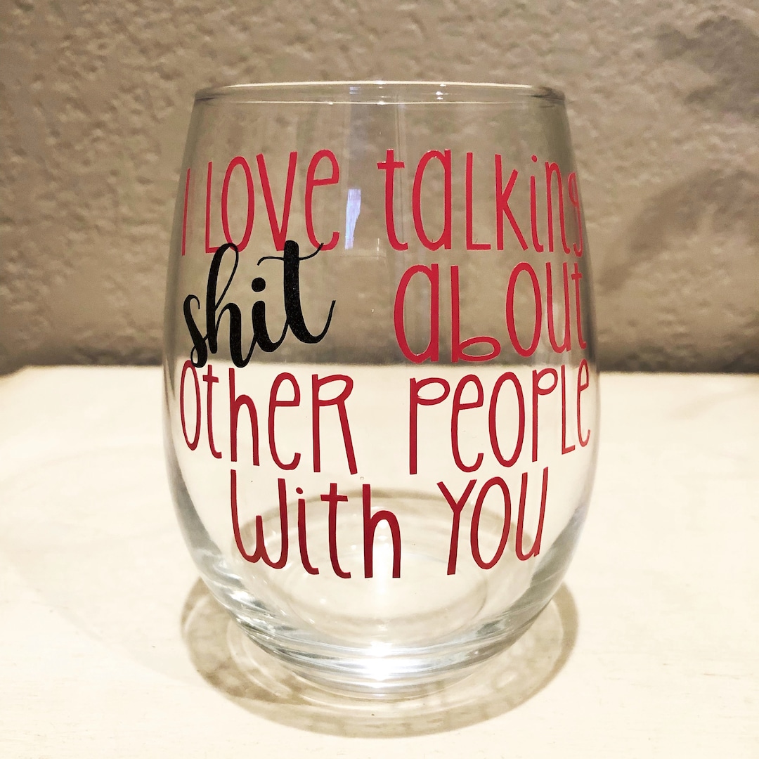 BEST FRIENDS WINE Glass, Bff Wine Glass, Best Friends Gift, Best ...