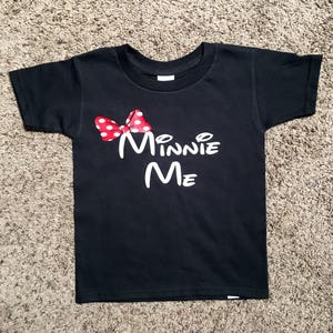 MINNIE and MINNIE ME Tshirt Mommy and Me Minnie Mouse Shirt - Etsy