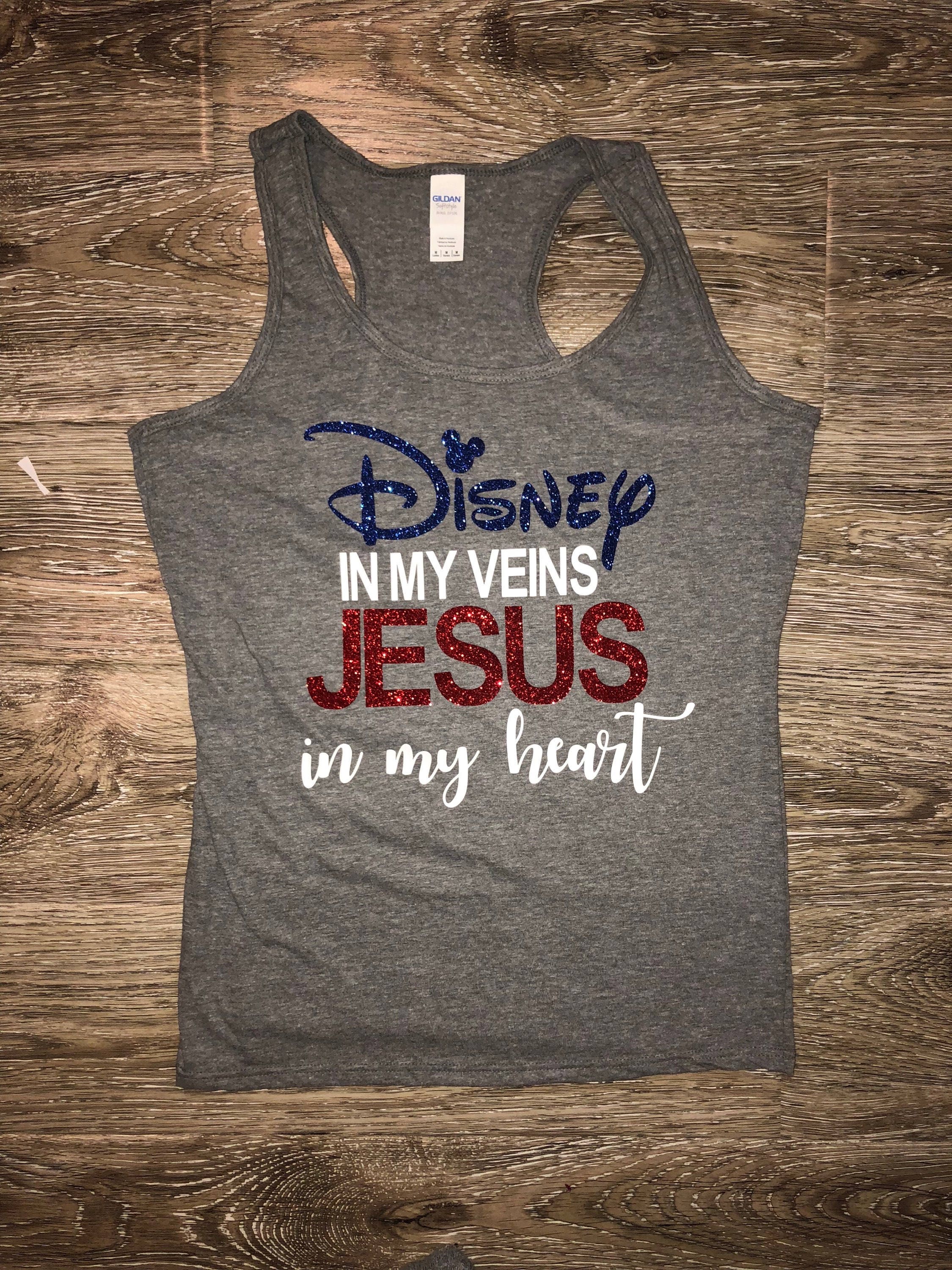 DISNEY AND JESUS I Love Disney I love Jesus Religious | Etsy