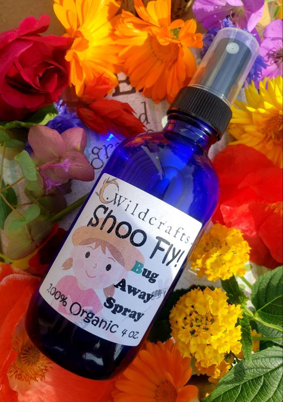 Shoo Fly! Organic Bug Away Spray With Citronella & 11 Other Essential ...