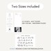 Concertina Photo Wedding Invitation, Minimal Four Fold Invite, Modern ...