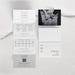 Concertina Photo Wedding Invitation, Minimal Four Fold Invite, Modern ...