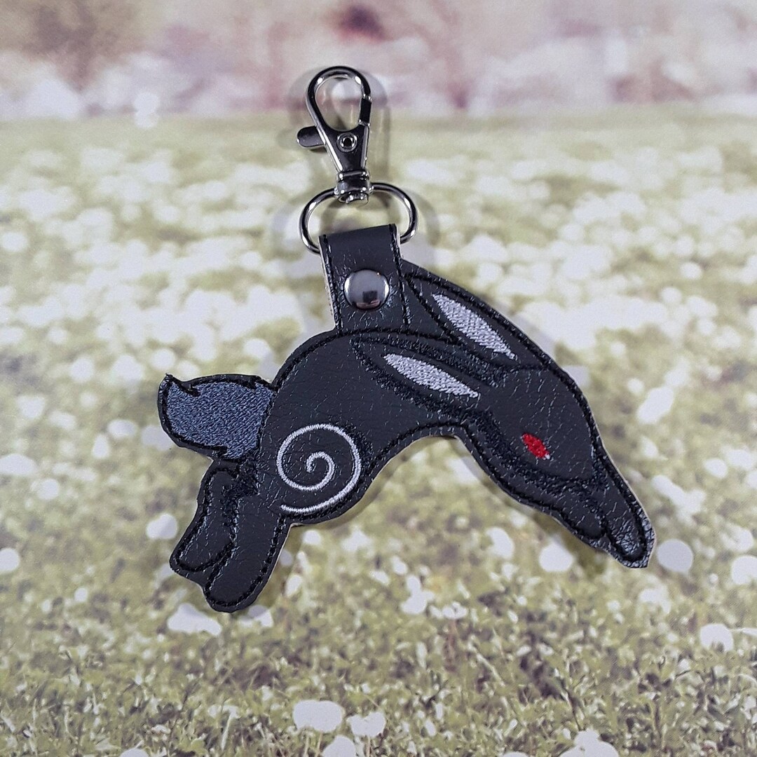 The Black Rabbit of Inle Keychain From Watership Down Stories - Etsy