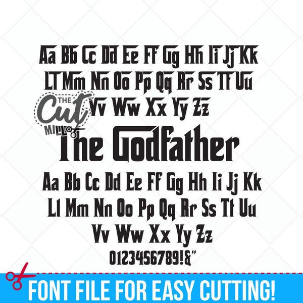 Godfather Svg - Etsy