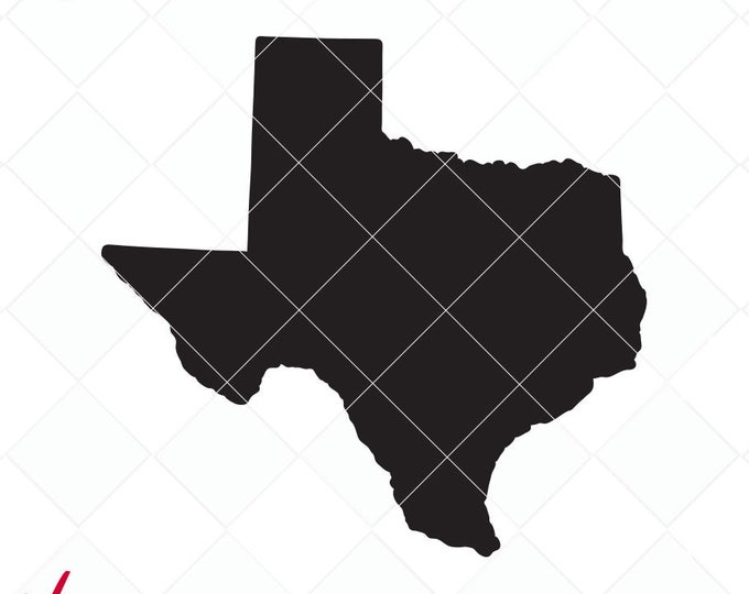 Texas Svg Cut File, Texas Dxf, Svg, Jpg, Png, Ai Cutting Files, Clip ...
