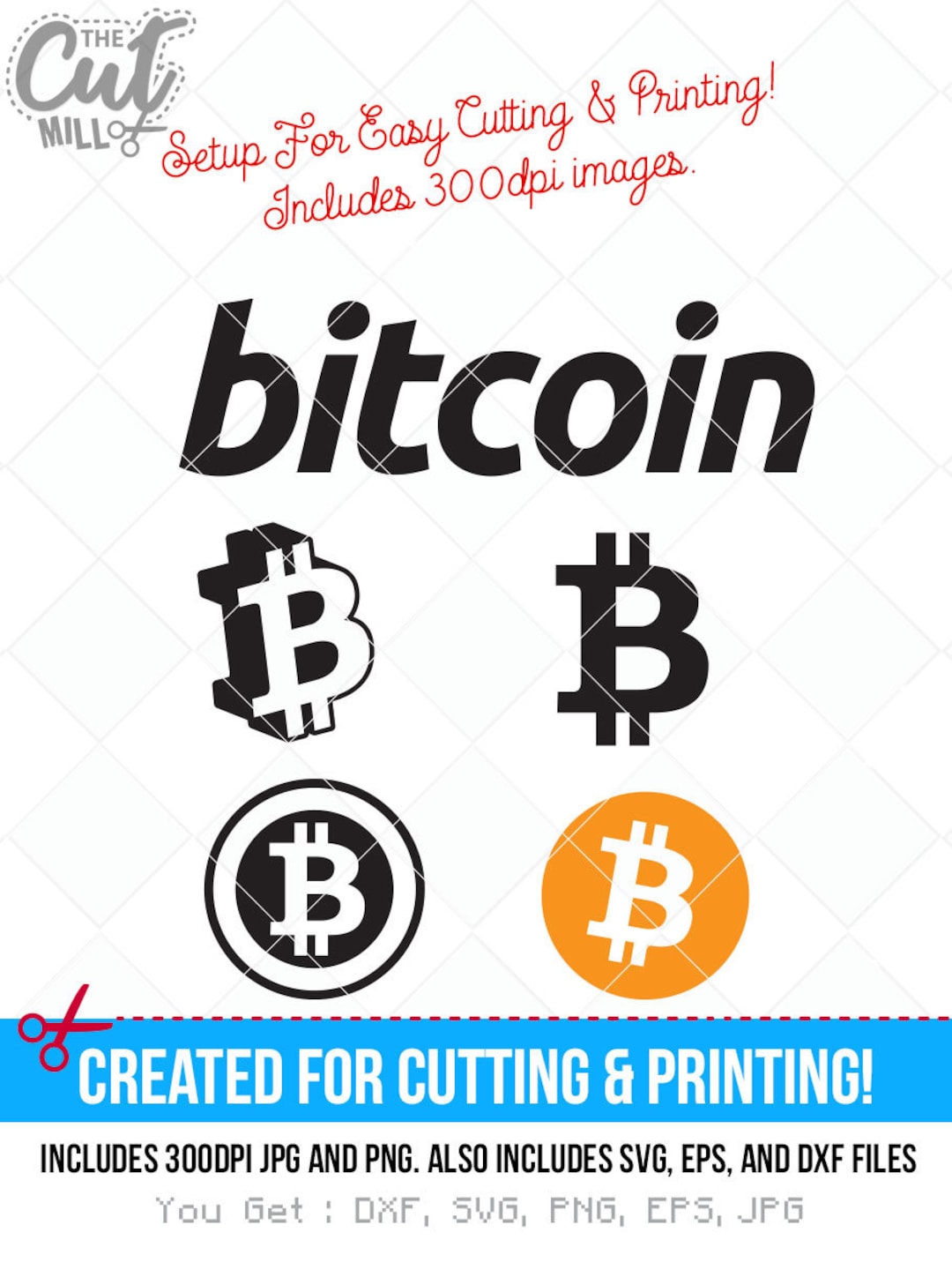Bitcoin Svg Bundle, Bitcoin Dxf, Crypto Svg, Jpg, Png, Ai Cutting Files ...