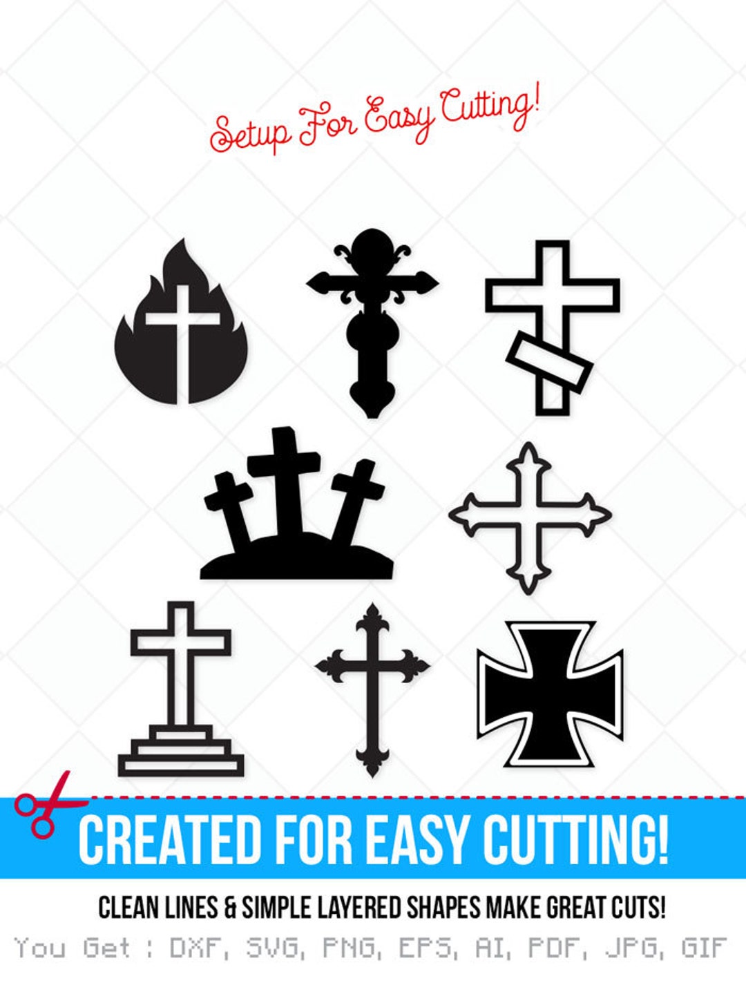 Cross Svg Bundle, Cross Dxf, Crosses Bundle Svg, Jpg, Png, Eps, Ai ...