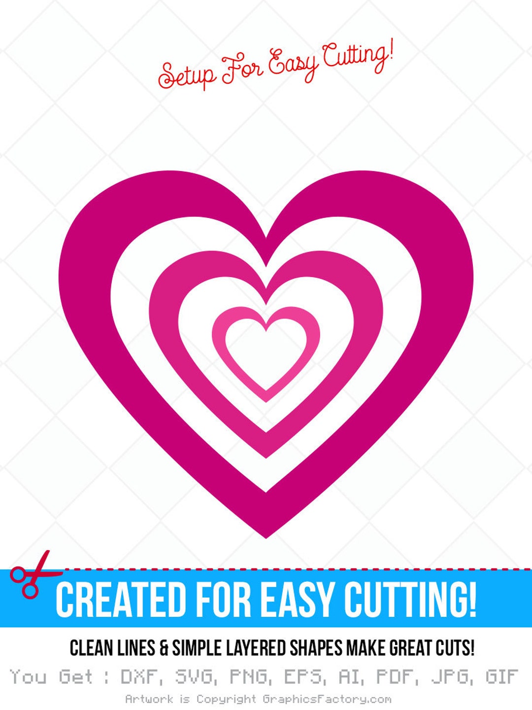 Hearts Svg Beating Heart Valentine Svg Heart Cut File - Etsy