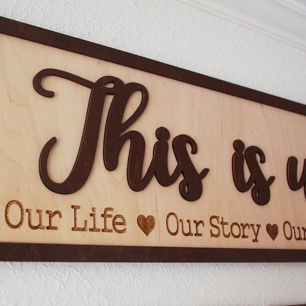 Large Family Sign - Etsy