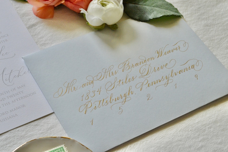 Wedding Envelope Calligraphy. Envelope Addressing. Formal. - Etsy