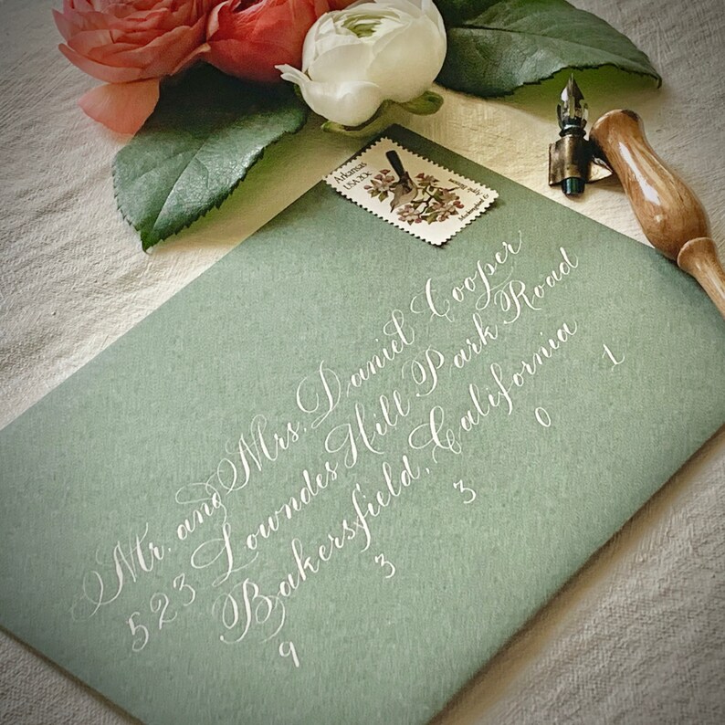 Wedding Envelope Calligraphy. Envelope Addressing. Formal. - Etsy