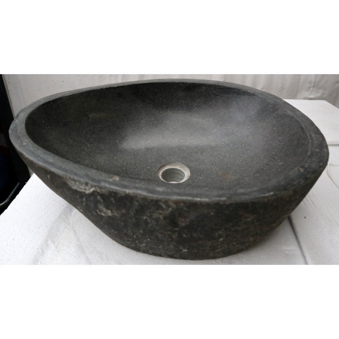 River Stone Sink 51x38x15 Cm River Stone Stone Washbasin Sink - Etsy