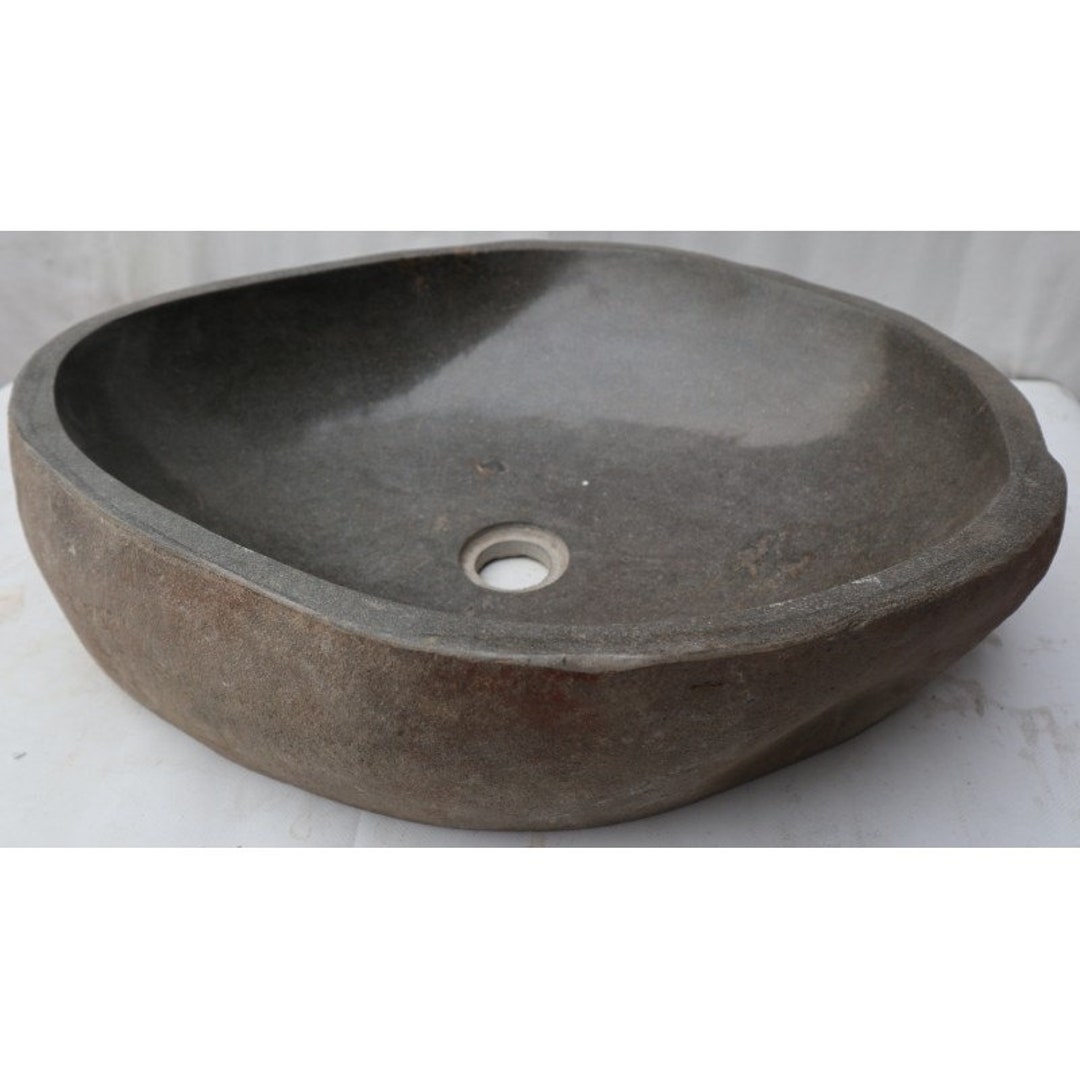 River Stone Sink 53x45x15 Cm River Stone Stone Washbasin Sink - Etsy