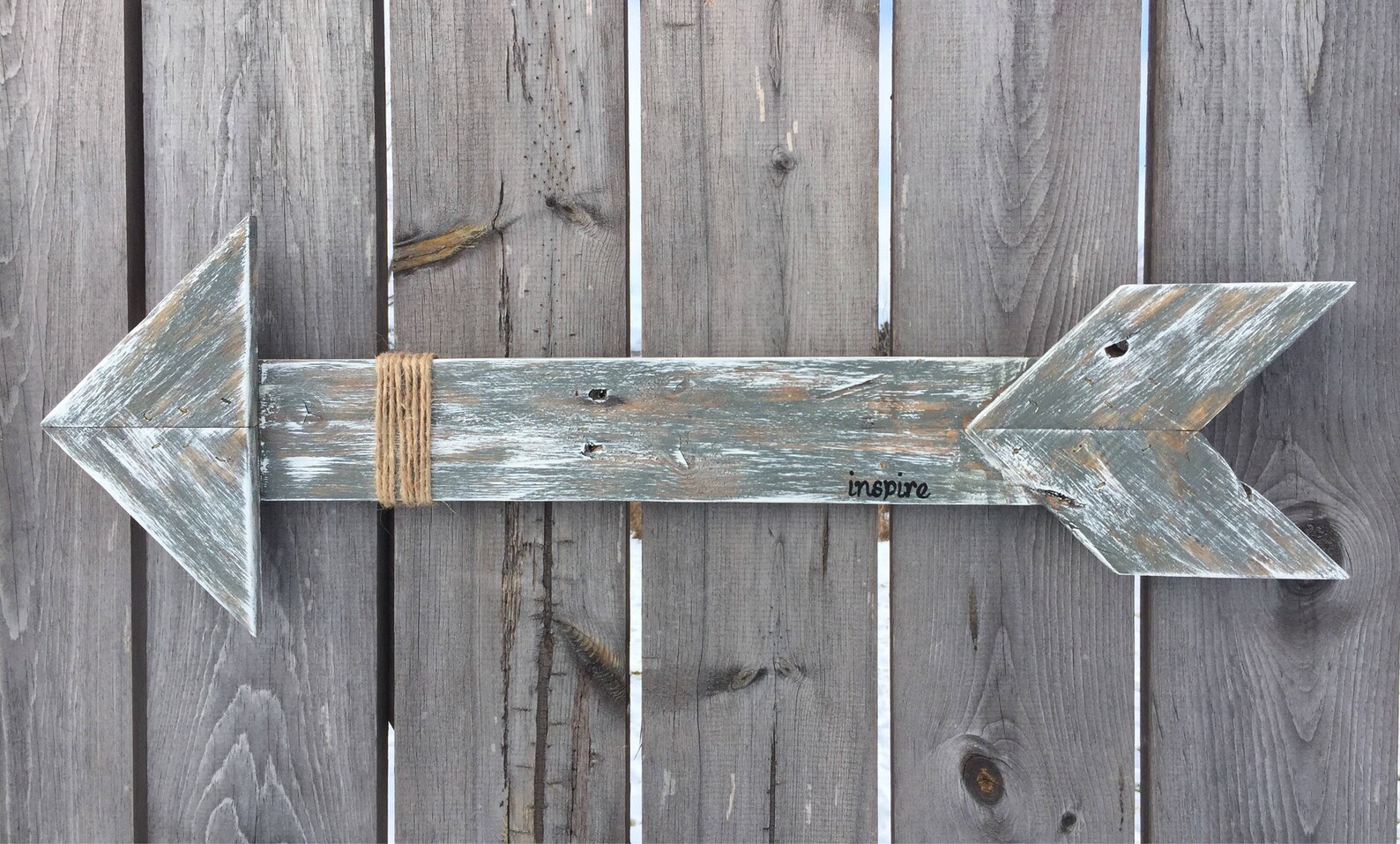 Inspire Arrow Sign/wooden Arrow/inspirational Sign/tribal - Etsy