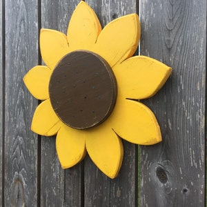 Sunflower Wooden Sign/wooden Flower/outdoor Decor/home Decor/door ...