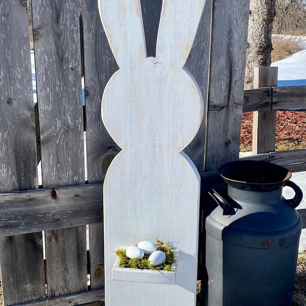 Wooden Bunny Stand - Etsy