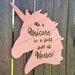 Unicorn Sign/wooden Unicorn Sign/girl's Bedroom Decor/nursery Decor/be ...