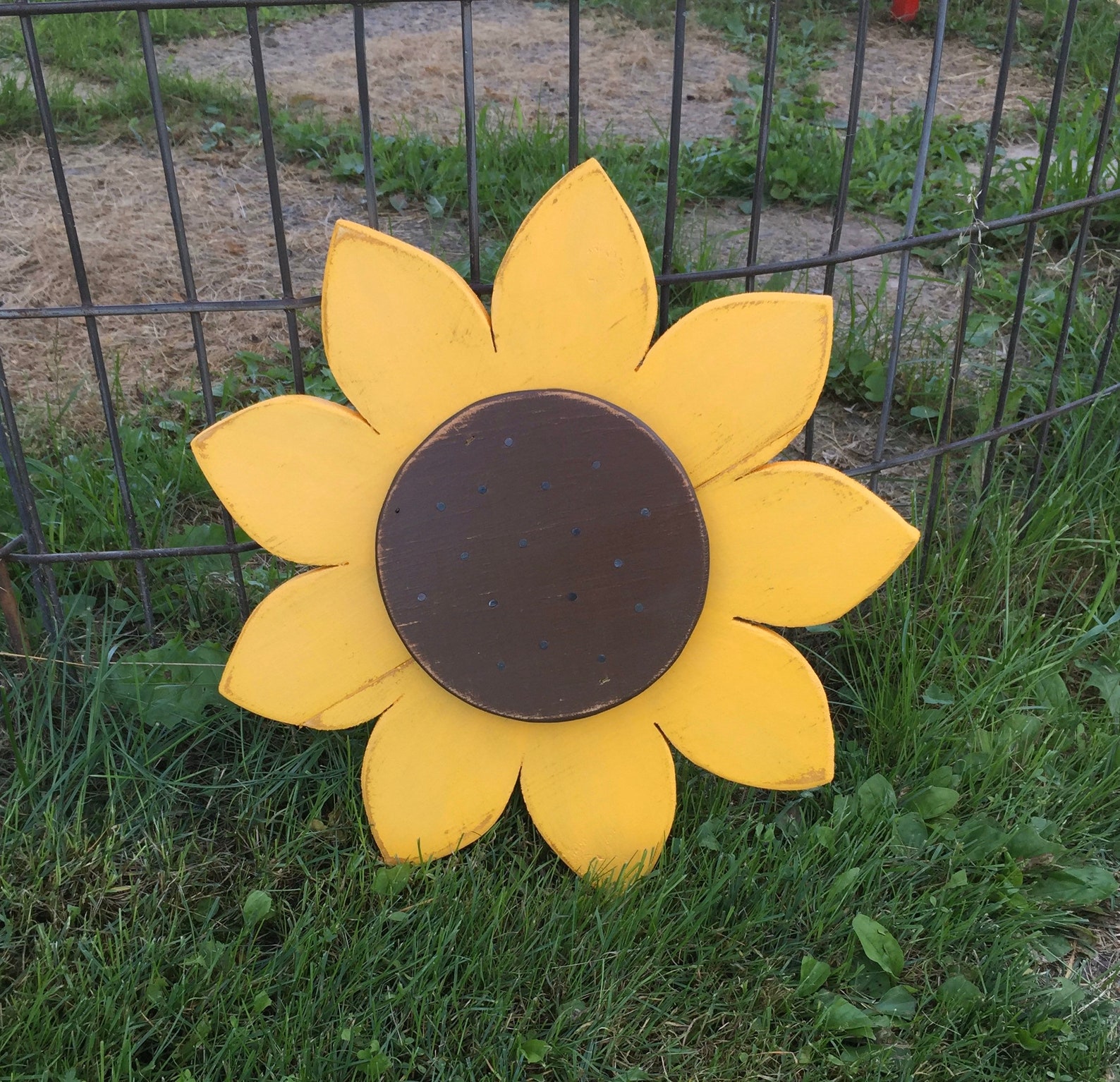 Sunflower Wooden Sign/wooden Flower/outdoor Decor/home - Etsy