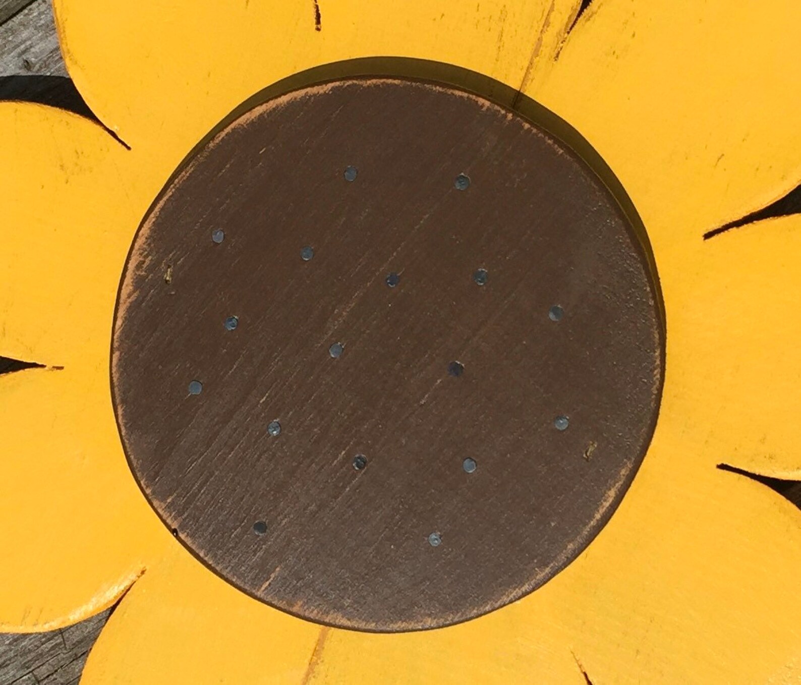 Sunflower Wooden Sign/Wooden Flower/Outdoor decor/home | Etsy