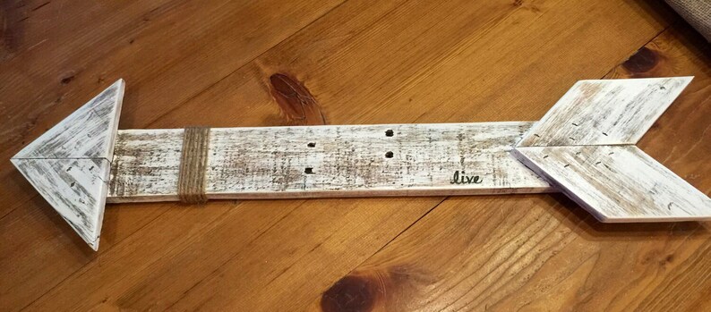 Reclaimed Wood live Arrow Wooden | Etsy
