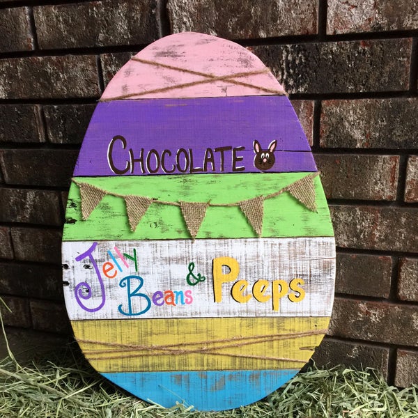 Pallet Easter Eggs - Etsy