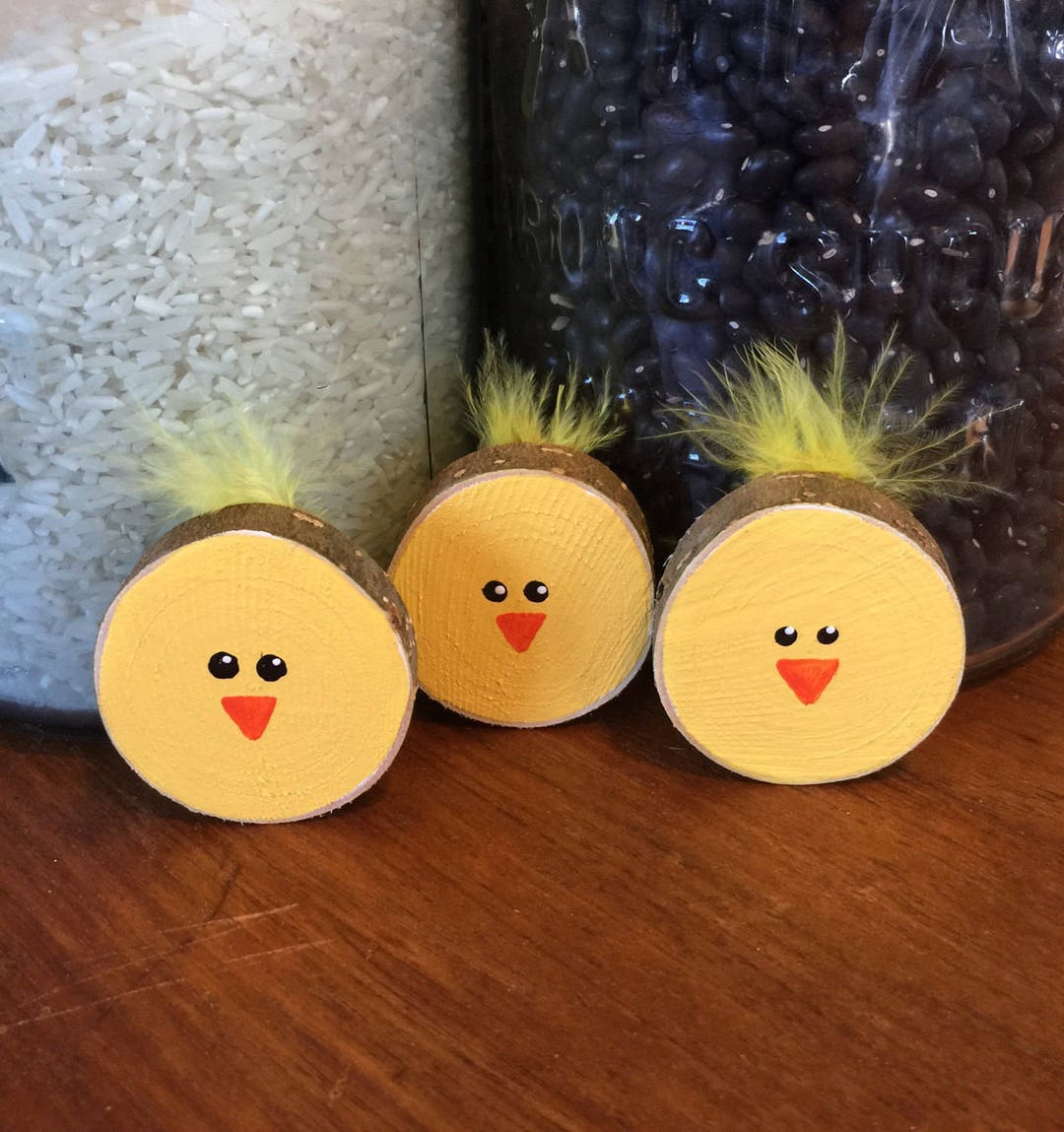Wooden Chick Magnets/fridge Magnets/spring Magnets/chick Magnets/easter ...