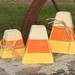 Rustic Wooden Candy Corn Blocks Decor 3pc Set / Fall Decor / - Etsy
