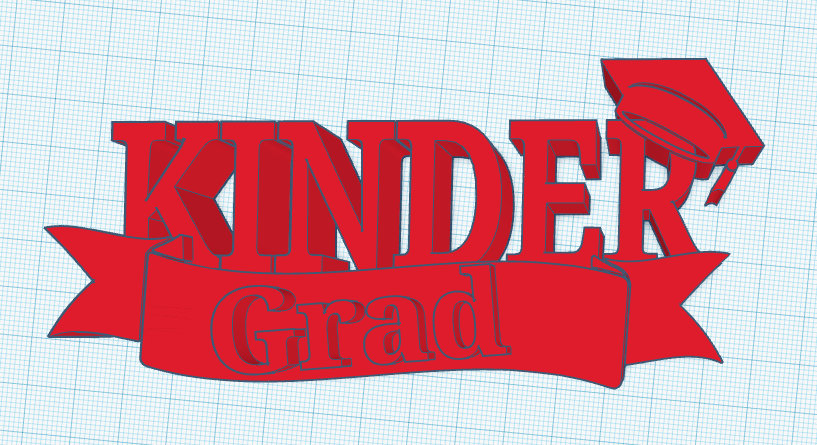 KINDER Grad STL 3d Design - Etsy