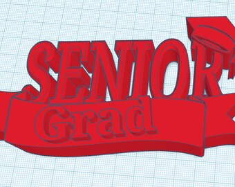 2023 Grad STL 3d Design - Etsy