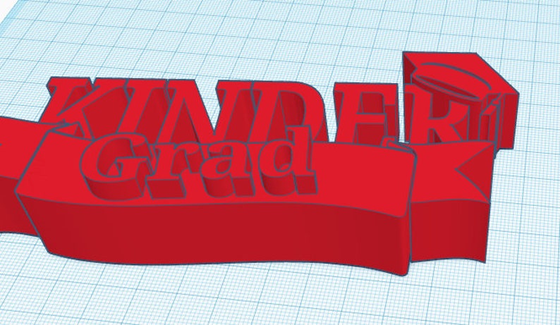 KINDER Grad STL 3d Design - Etsy