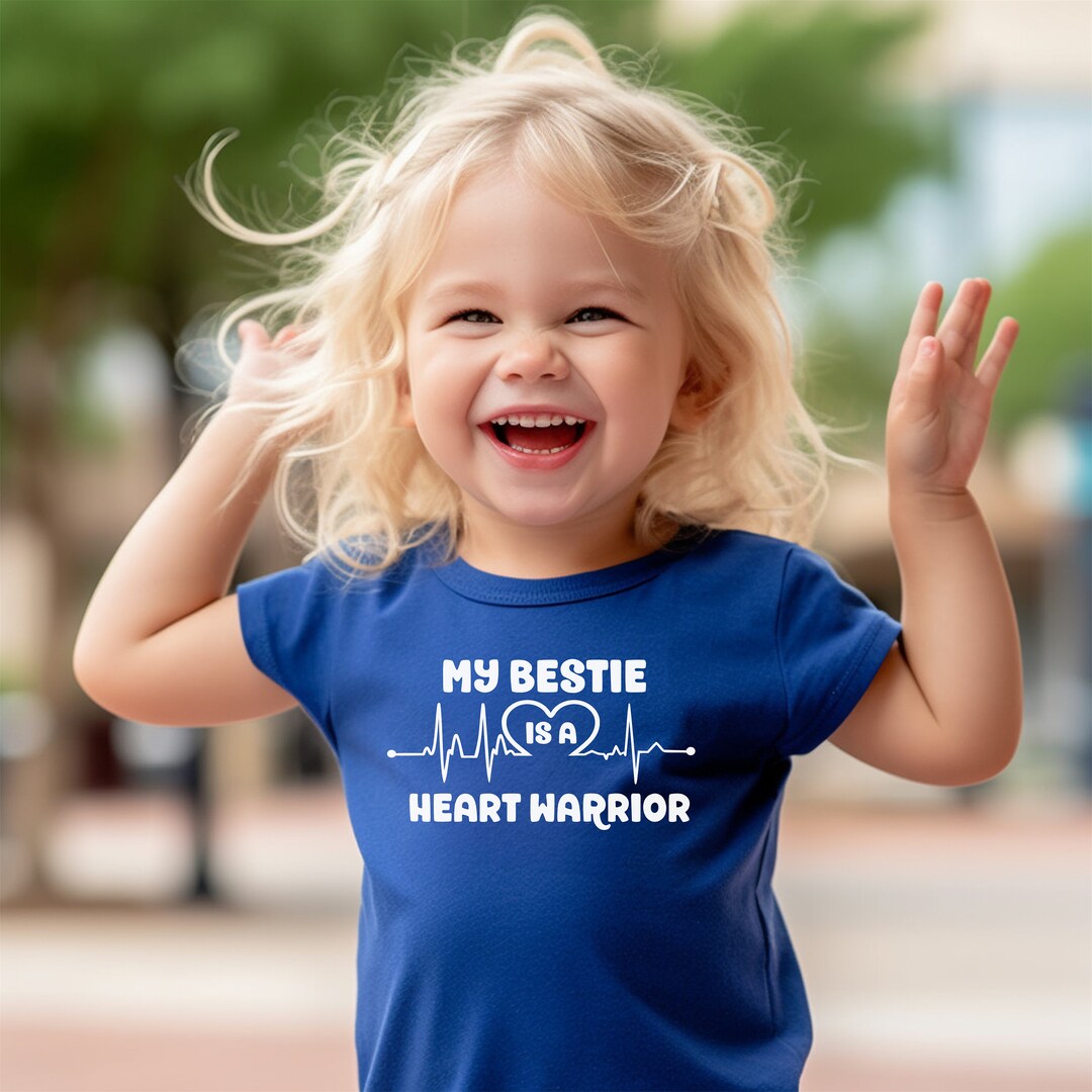 My Bestie is a Heart Warrior Tshirt | Chd Bestie Tshirt | CHD Tshirts ...