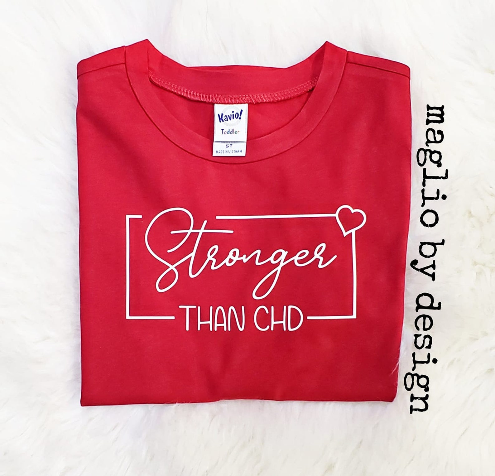 Stronger Than Chd Chd Shirt CHD Awareness Shirt Heart - Etsy