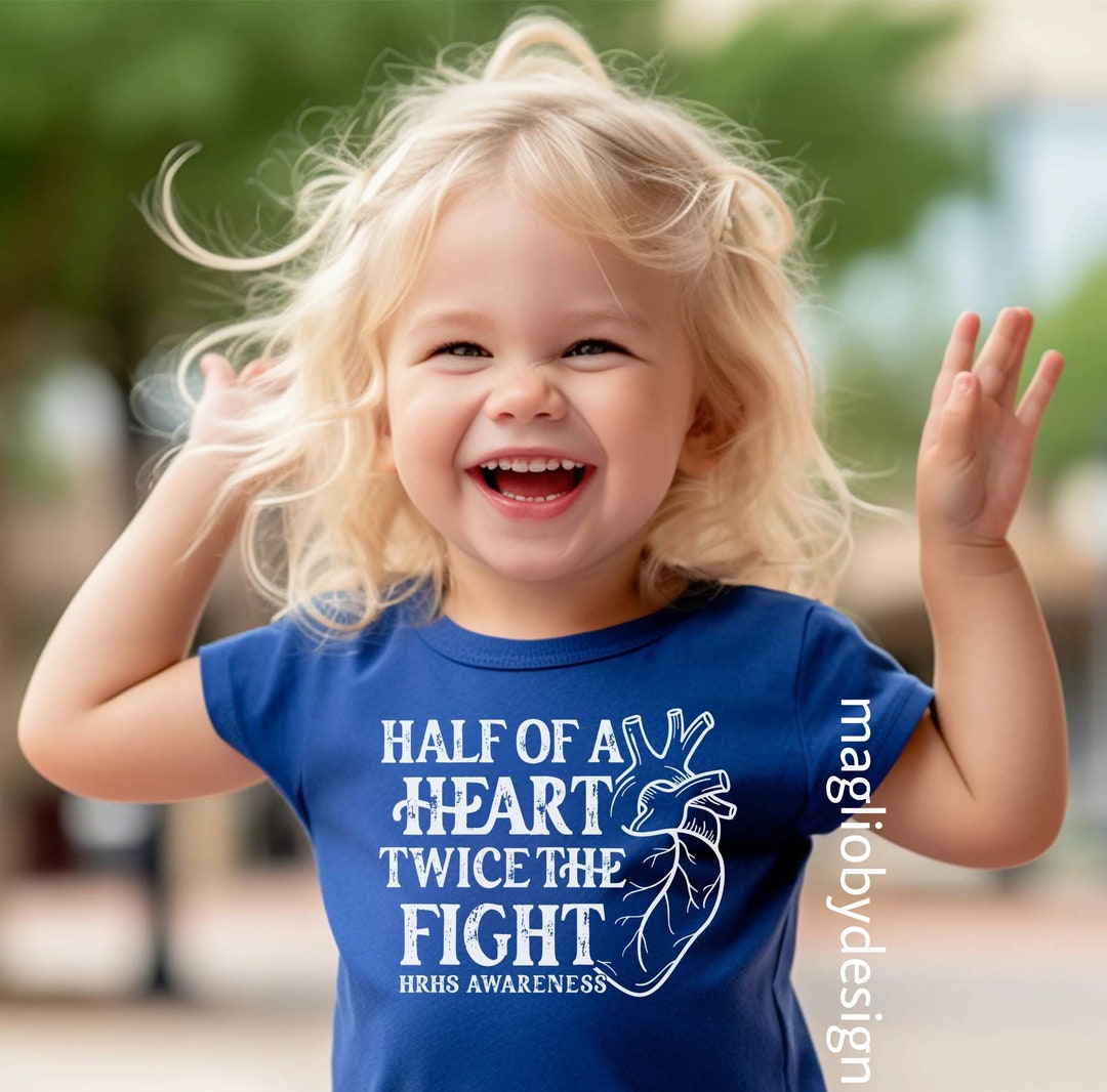 HRHS Tshirt | Half of a Heart Twice the Fight Tshirt | HRHS Awareness ...