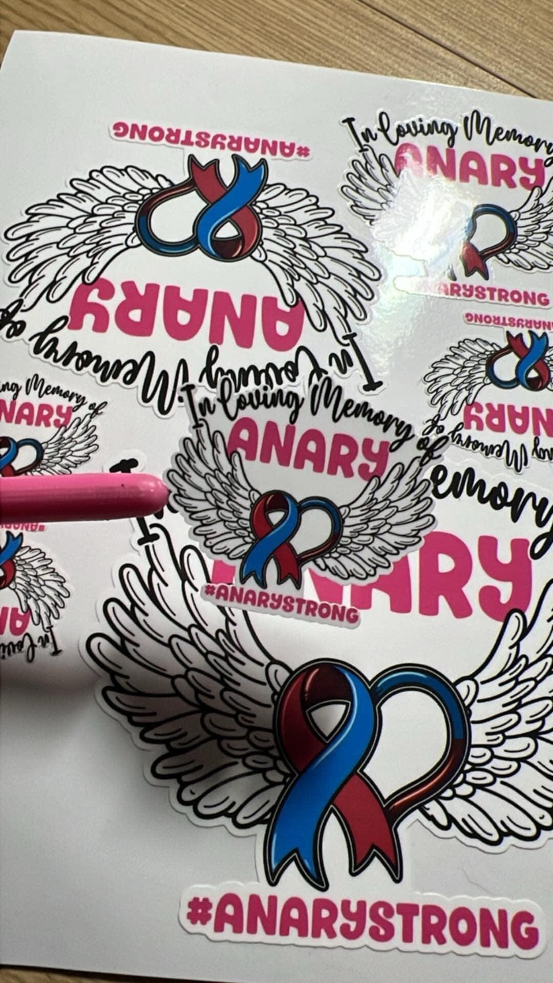 In Memory Stickers| CHD Memorial Stickers - Etsy