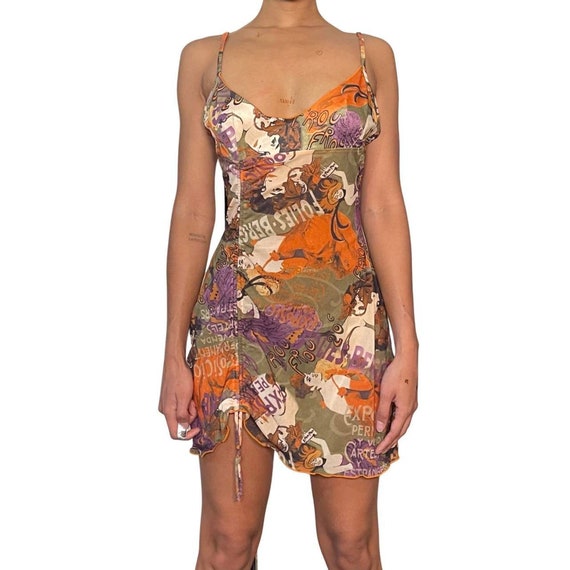 2000s vintage mesh dress - Gem