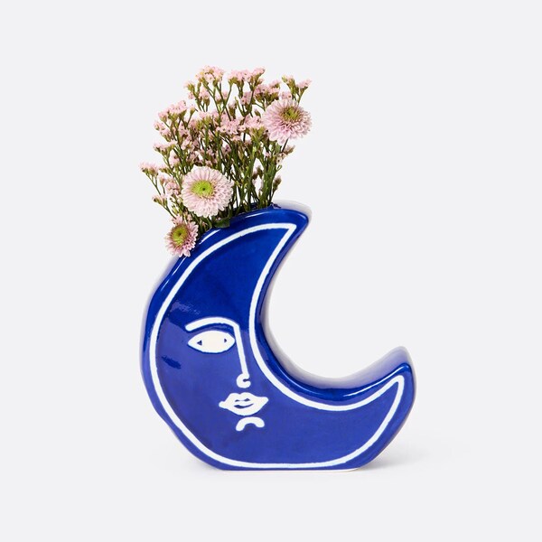 Moon Vase - Etsy