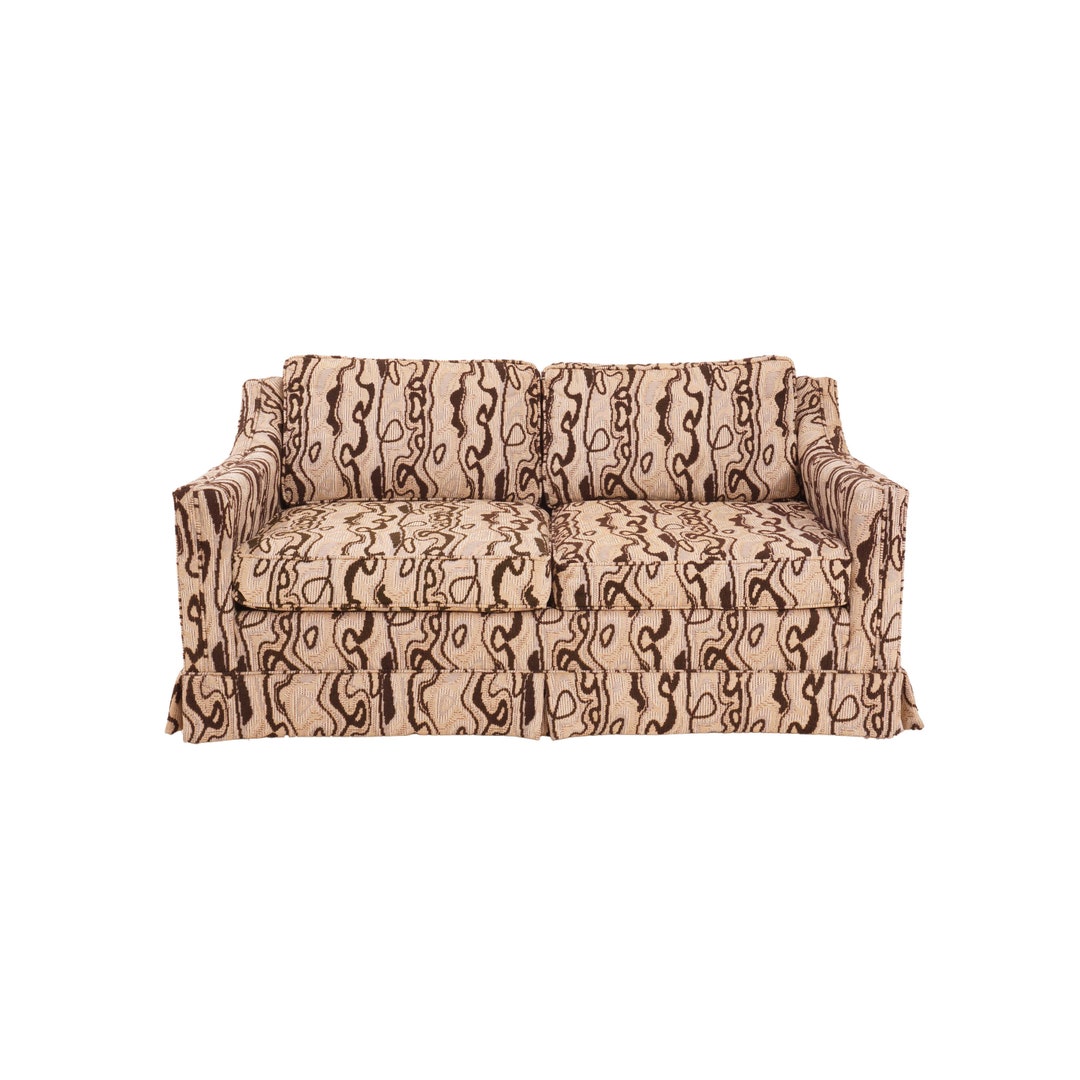 Patterned Loveseat, 1975 - Etsy