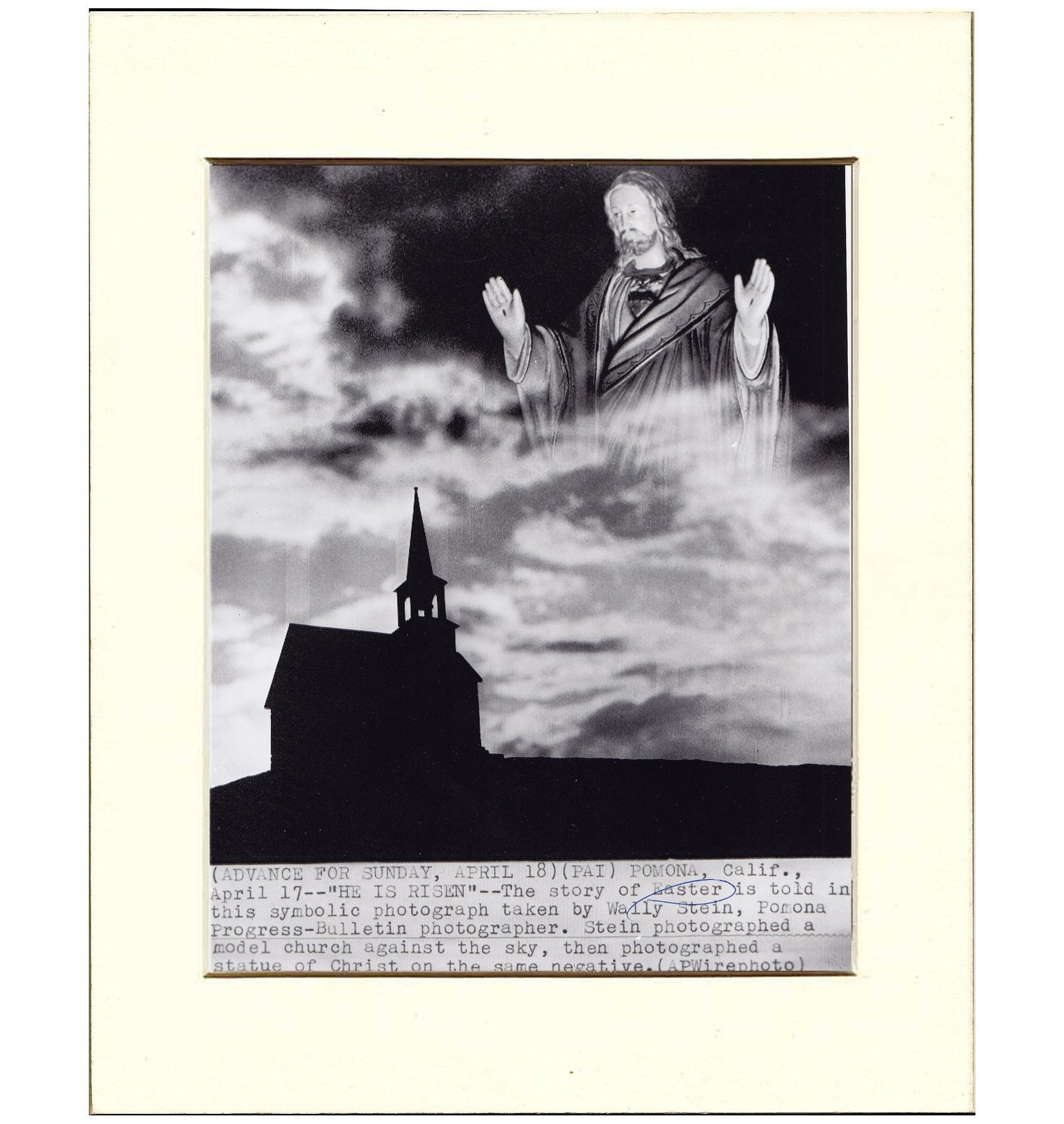 Jesus Original Photograph, Vintage Photo of Jesus, Christian Art ...